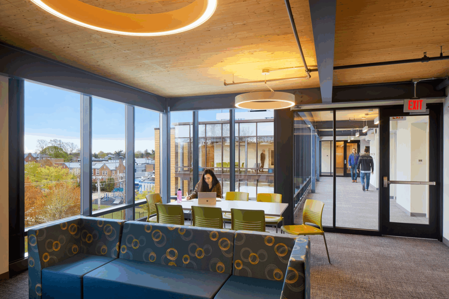 Glass and Timber Reflect the Outdoors Within at Brown University Health ...
